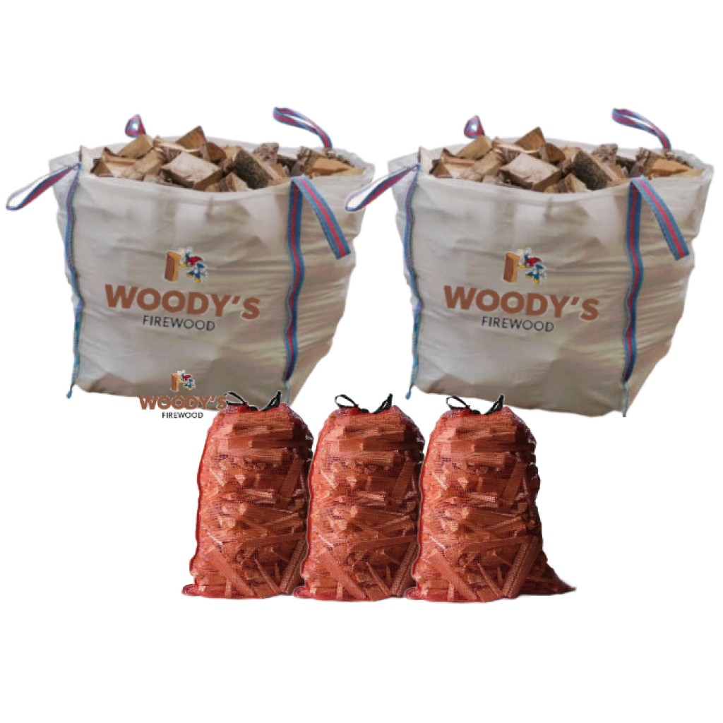 Hardwood Mixed Bulk Bag (Bundle Deal) - Woody's Firewood
